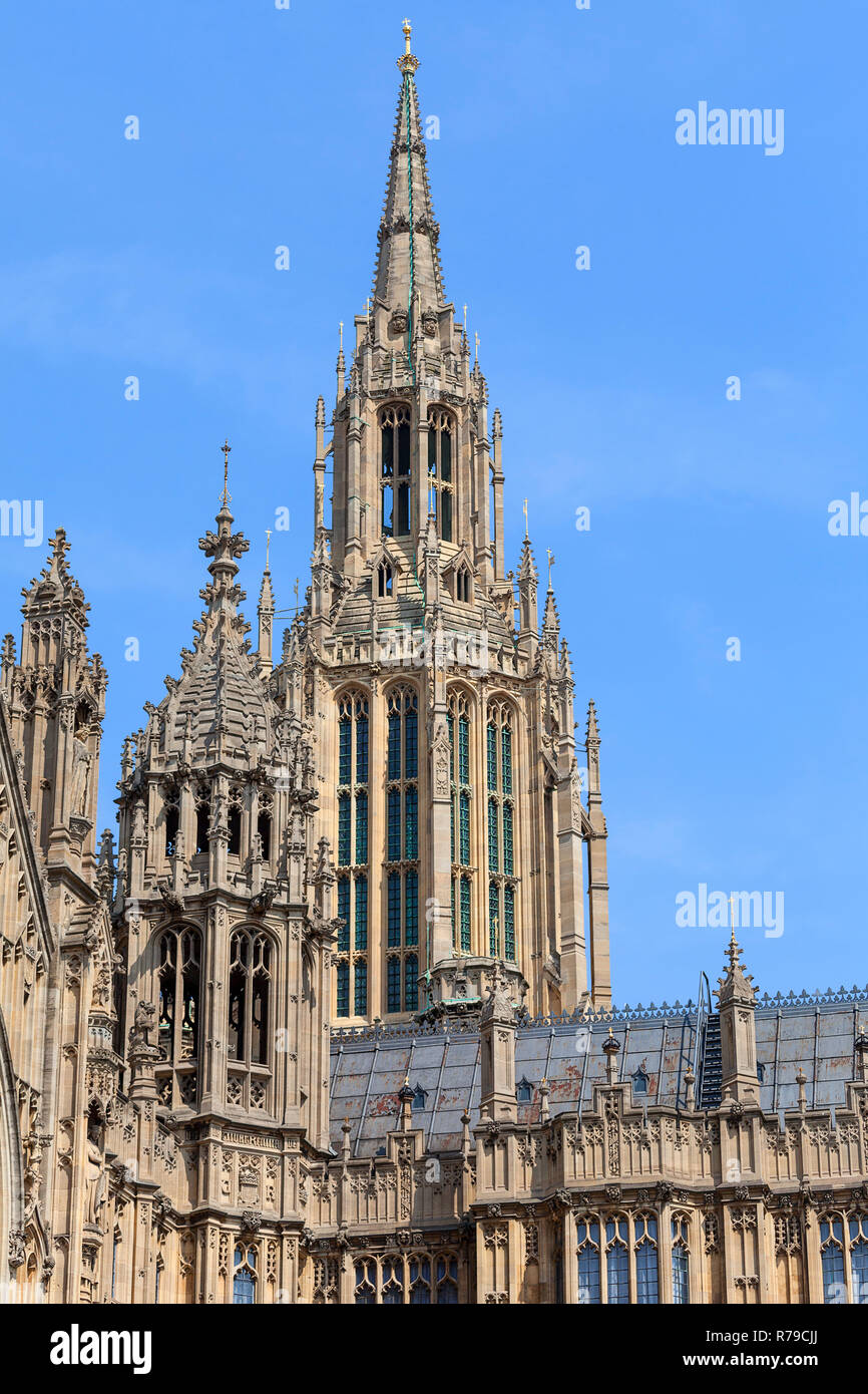 Palace of Westminster, parliament, facade, London, United Kingdom ...