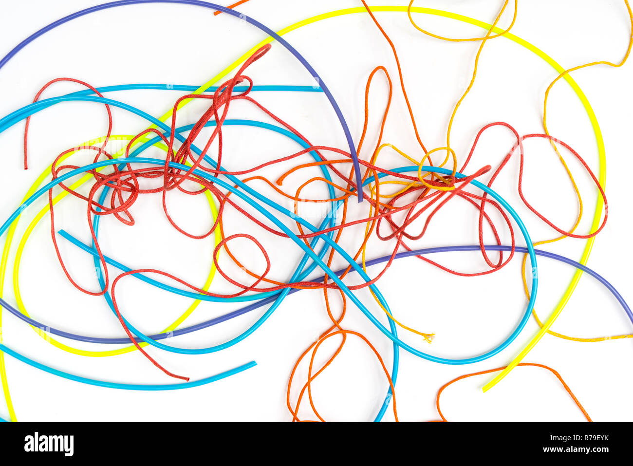 Tangle mess thread hi-res stock photography and images - Alamy