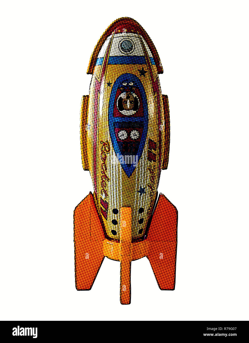 Set space rocket travel Cut Out Stock Images & Pictures - Alamy