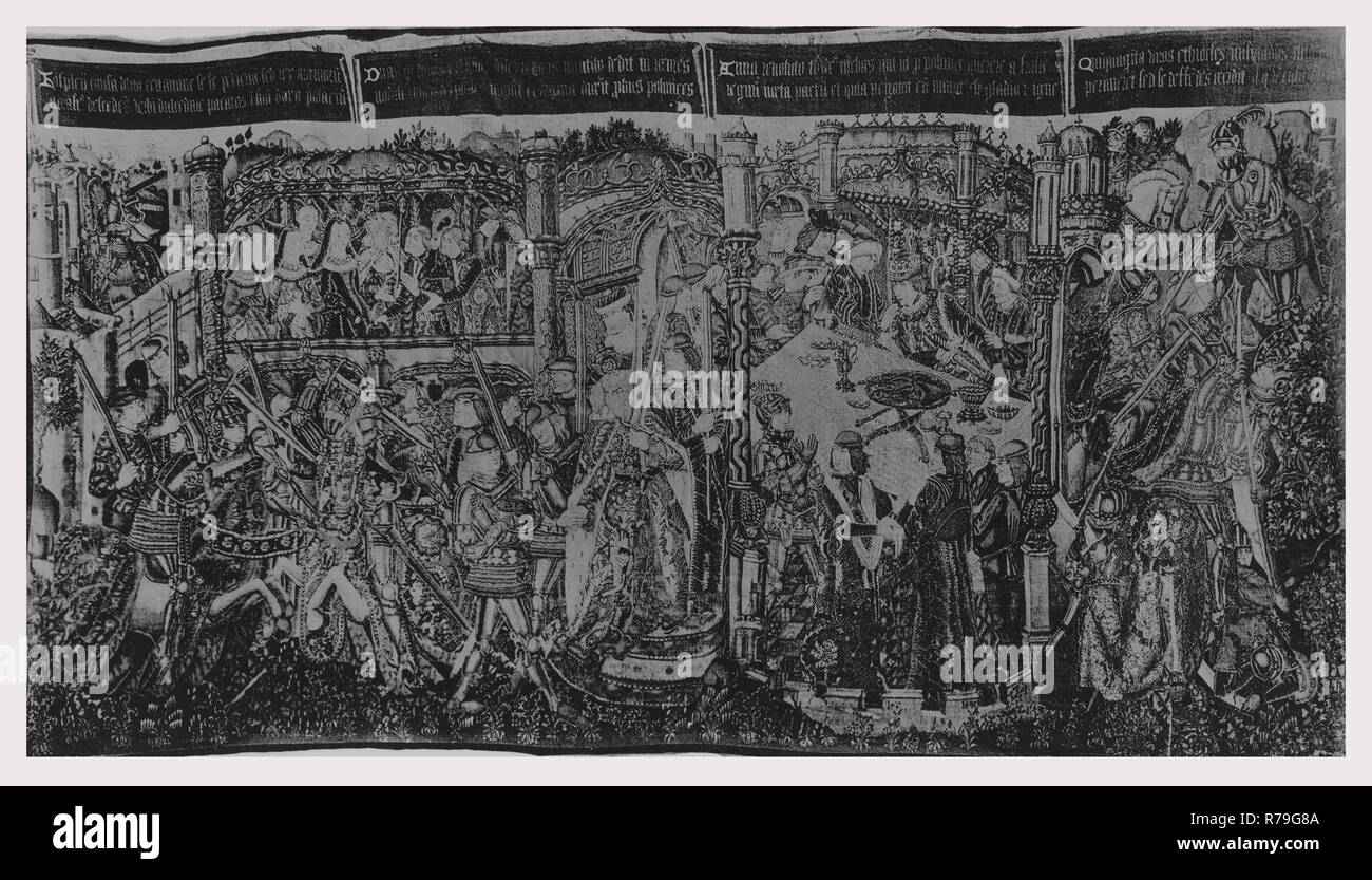 Esther becomes queen: feast of Ahasuerus and downfall of Queen Vashti ...