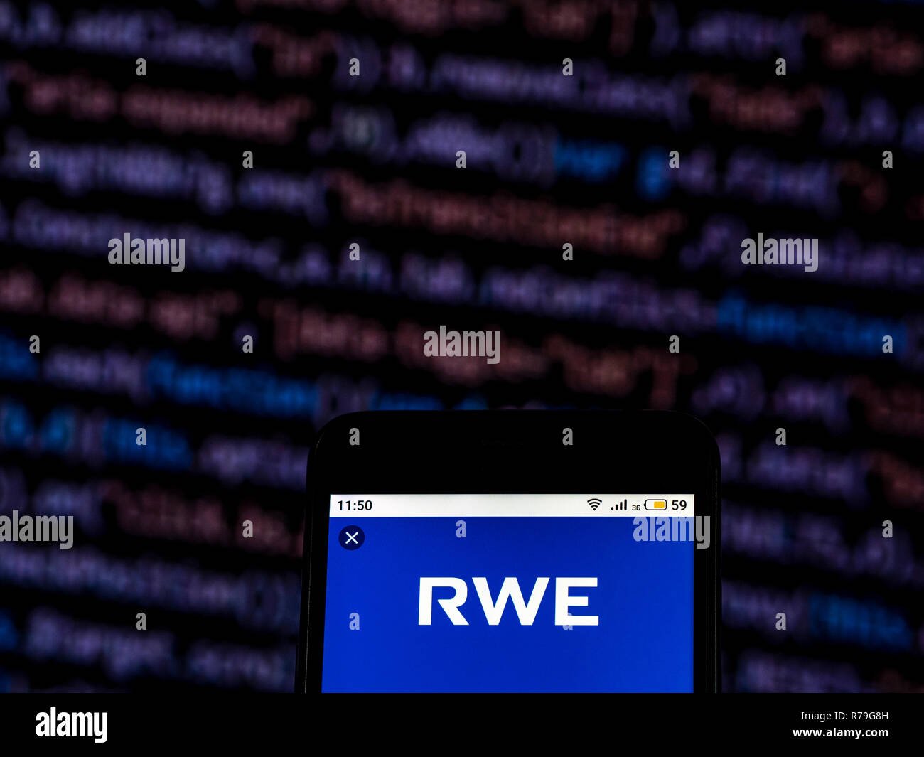 Rwe technology company logo hi-res stock photography and images - Alamy