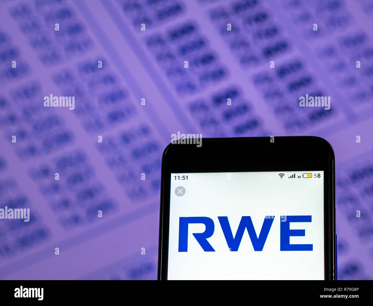 Rwe technology company logo hi-res stock photography and images - Alamy