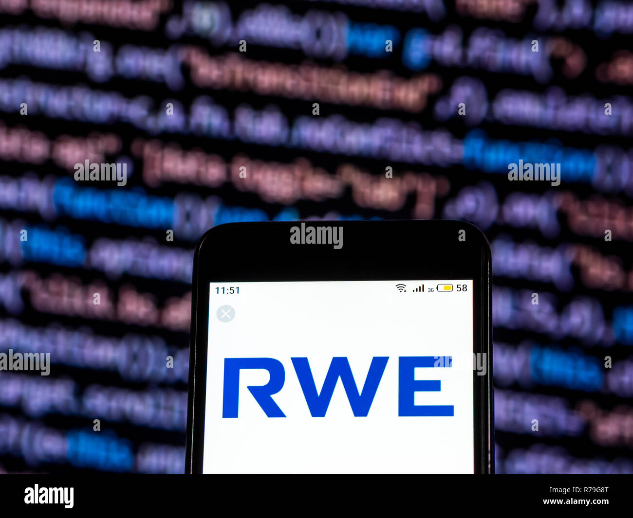 Rwe technology company logo hi-res stock photography and images - Alamy