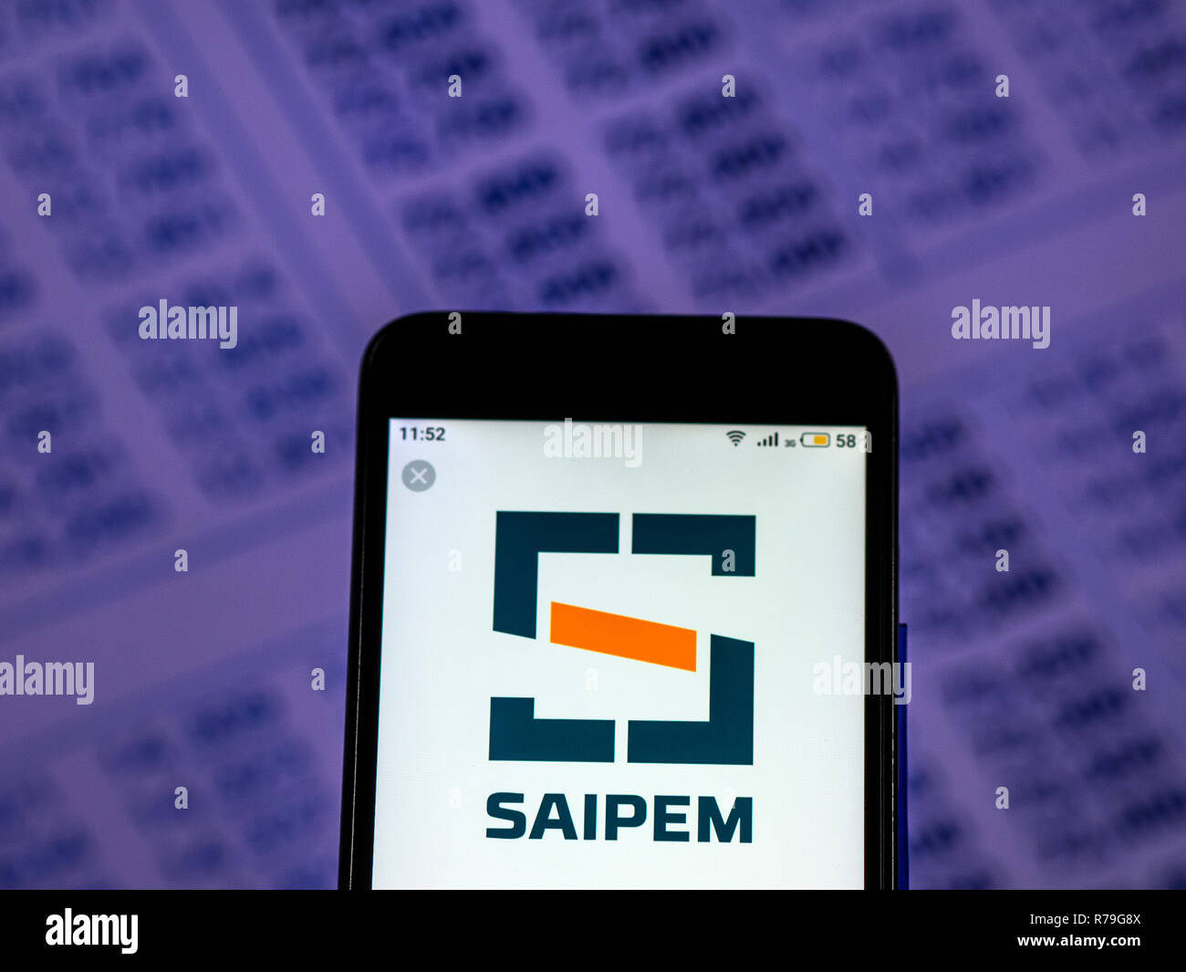 Saipem logo hi-res stock photography and images - Alamy