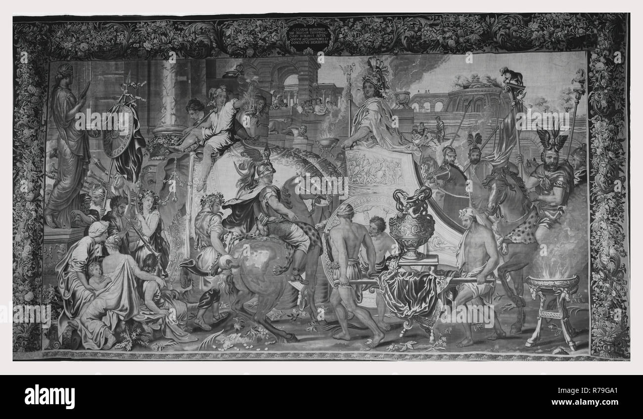 Entry of Alexander into Babylon Stock Photo - Alamy