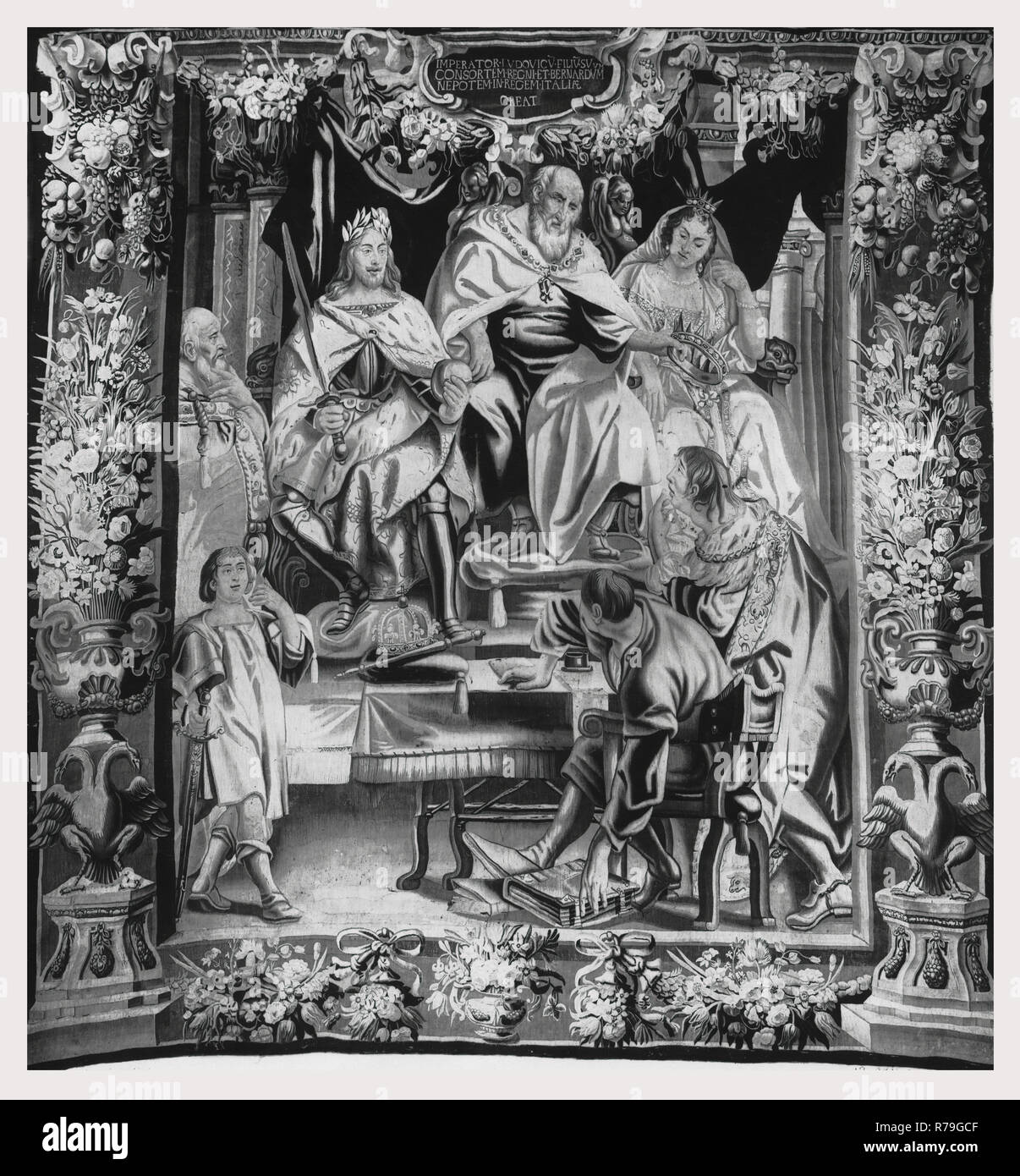 Louis the pious charlemagne hi-res stock photography and images - Alamy