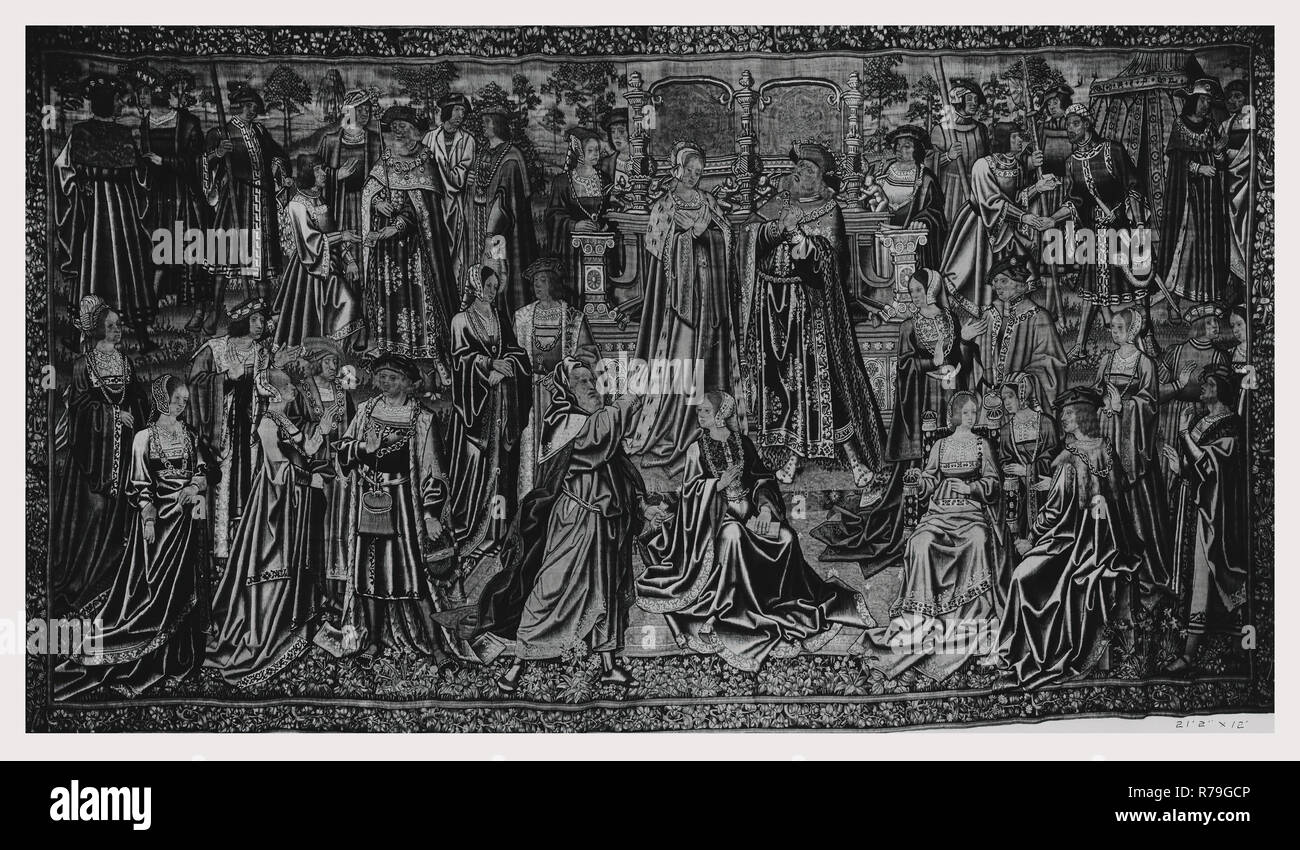 David and Bathsheba: David rebuked by Nathan Stock Photo - Alamy