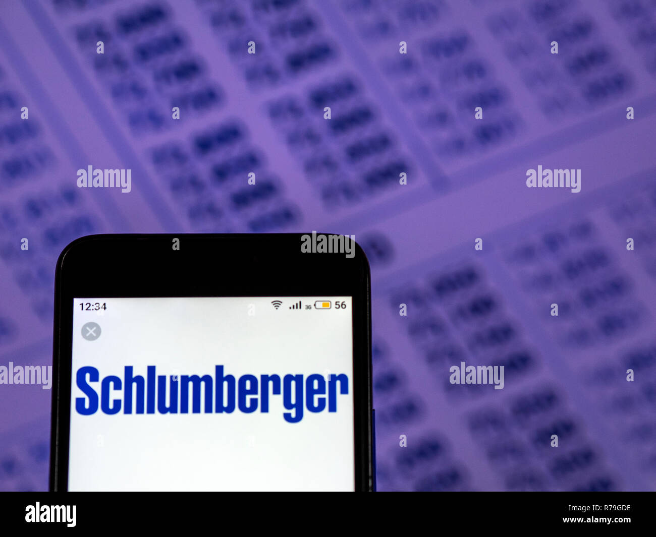 Schlumberger oilfield services company hi-res stock photography and ...