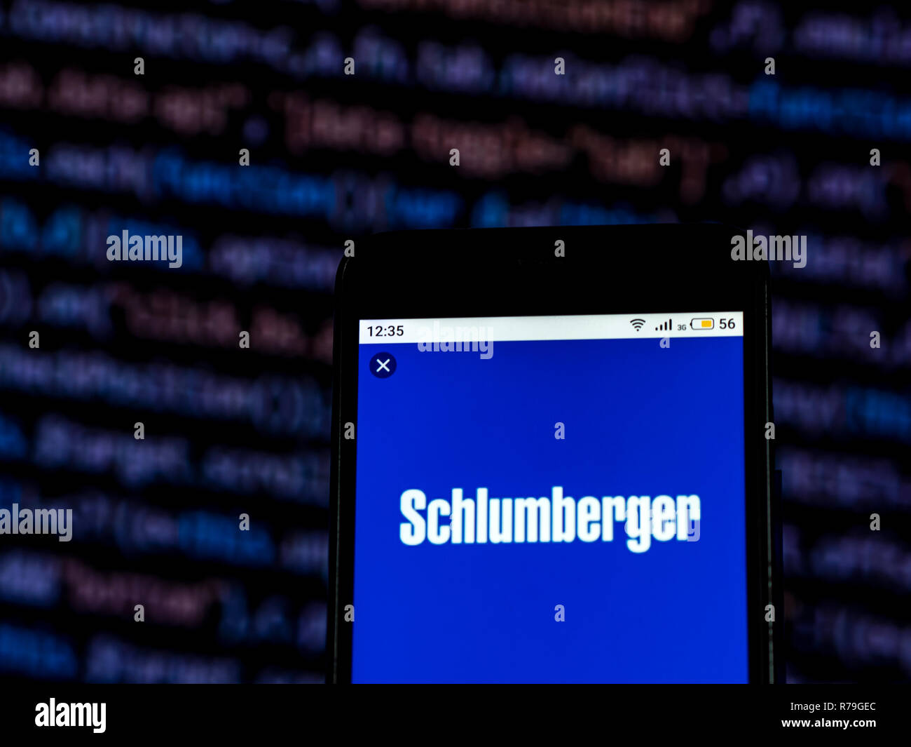 Schlumberger oilfield services hi-res stock photography and images - Alamy