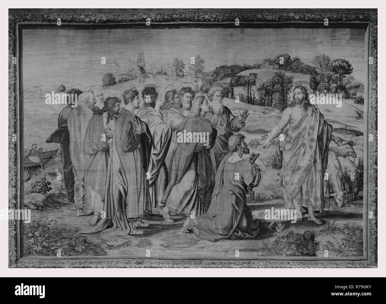 Christ gives the keys to st peter hi-res stock photography and images ...