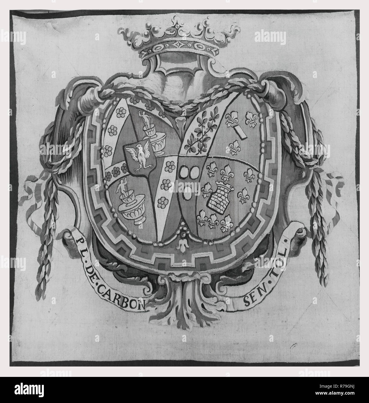 Coat of arms of a Marquess Stock Photo - Alamy