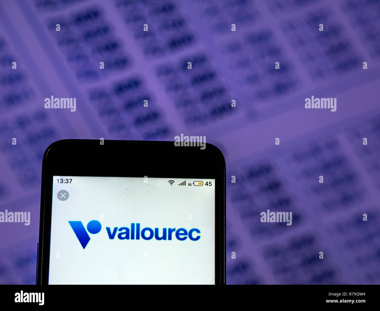Vallourec logo hi-res stock photography and images - Alamy