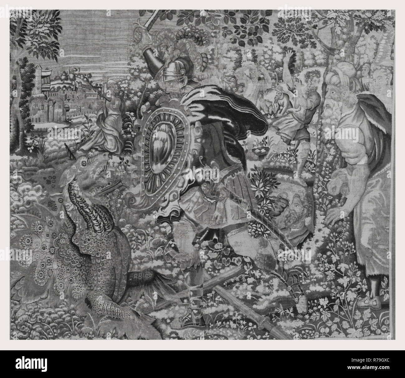 Hercules liberates Hesione Stock Photo - Alamy