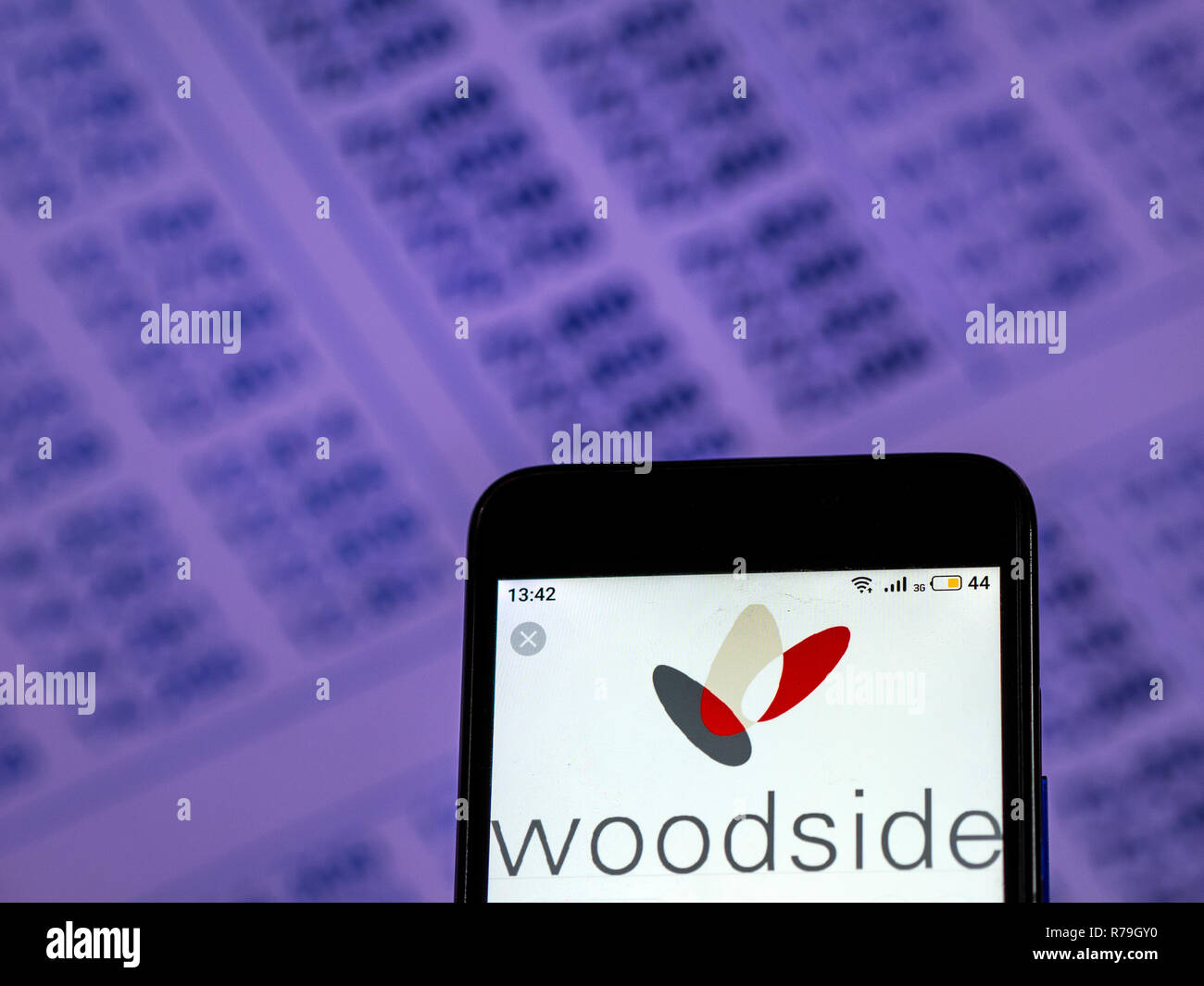 Woodside petroleum logo hi-res stock photography and images - Alamy