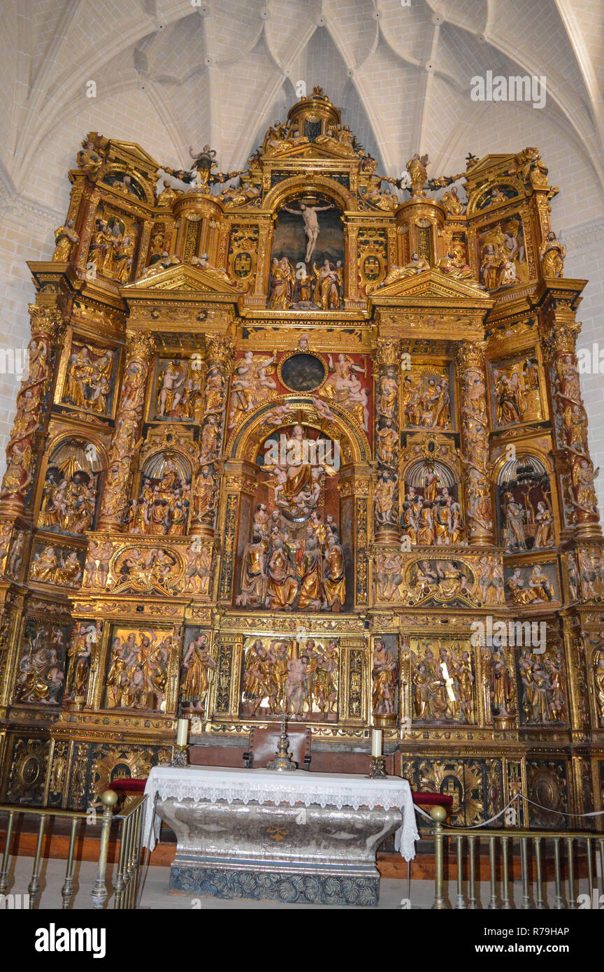 Trip to the Town of Alquezar Spain Stock Photo - Alamy