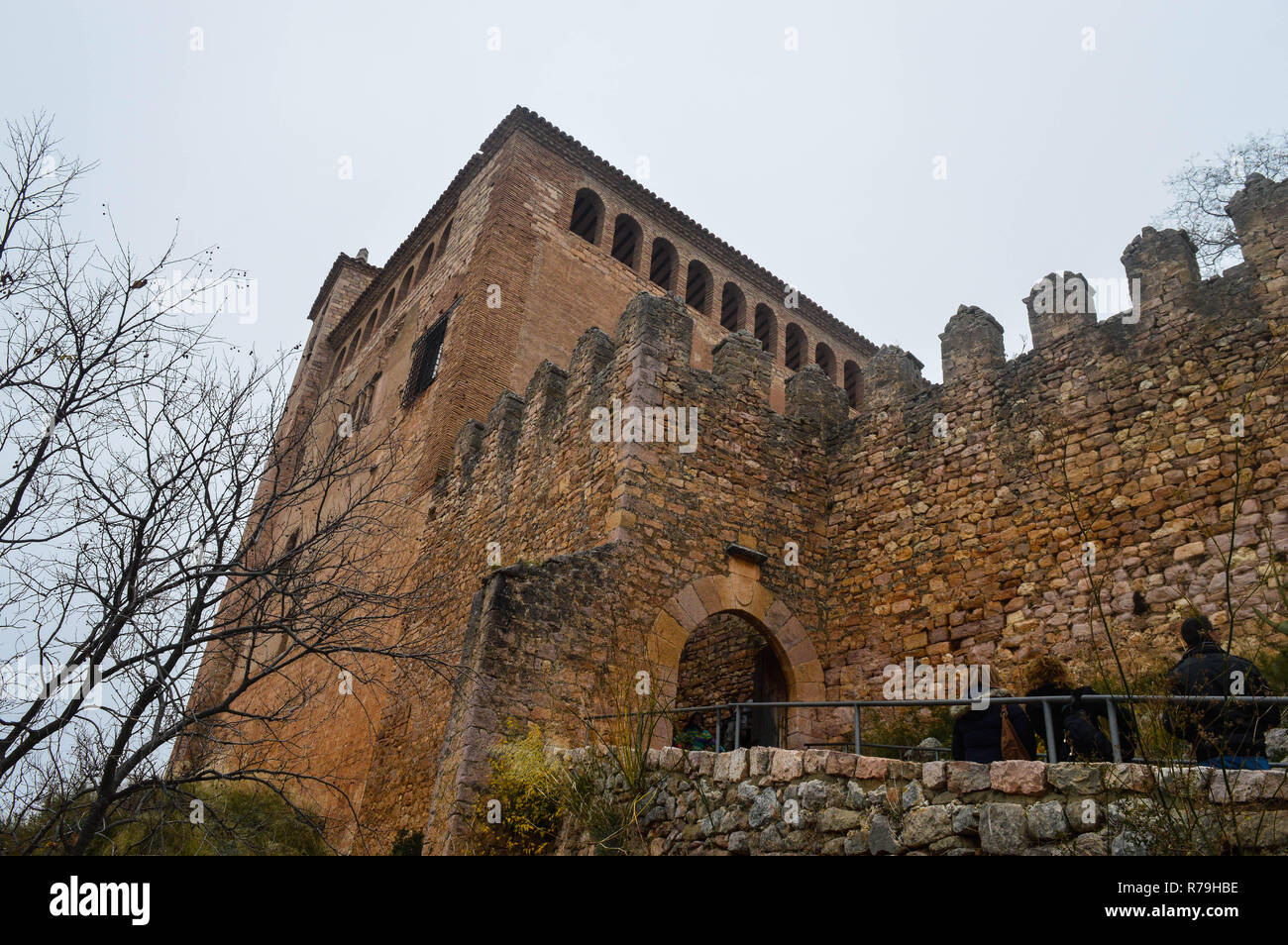 Trip to the Town of Alquezar Spain Stock Photo - Alamy
