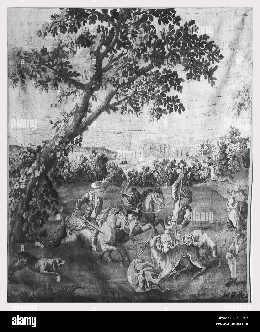 Hounds attacking hi-res stock photography and images - Alamy