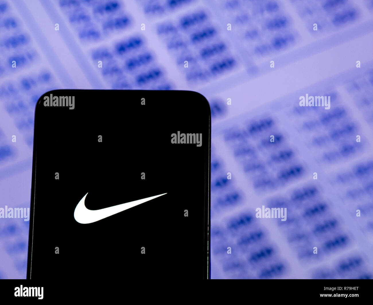 Nike phone hi-res stock photography and images - Alamy