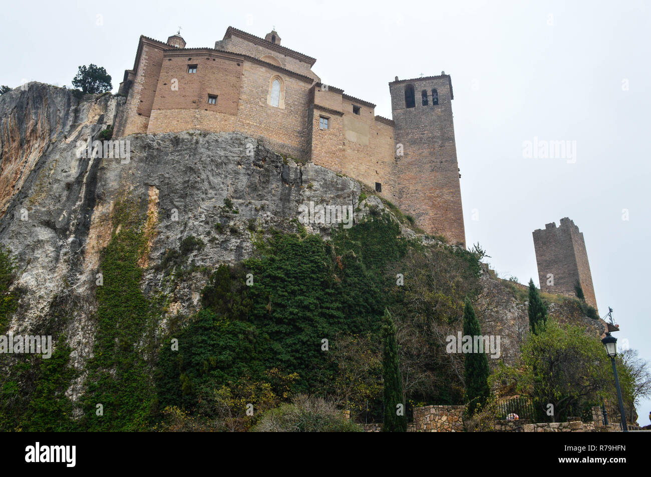 Trip to the Town of Alquezar Spain Stock Photo - Alamy