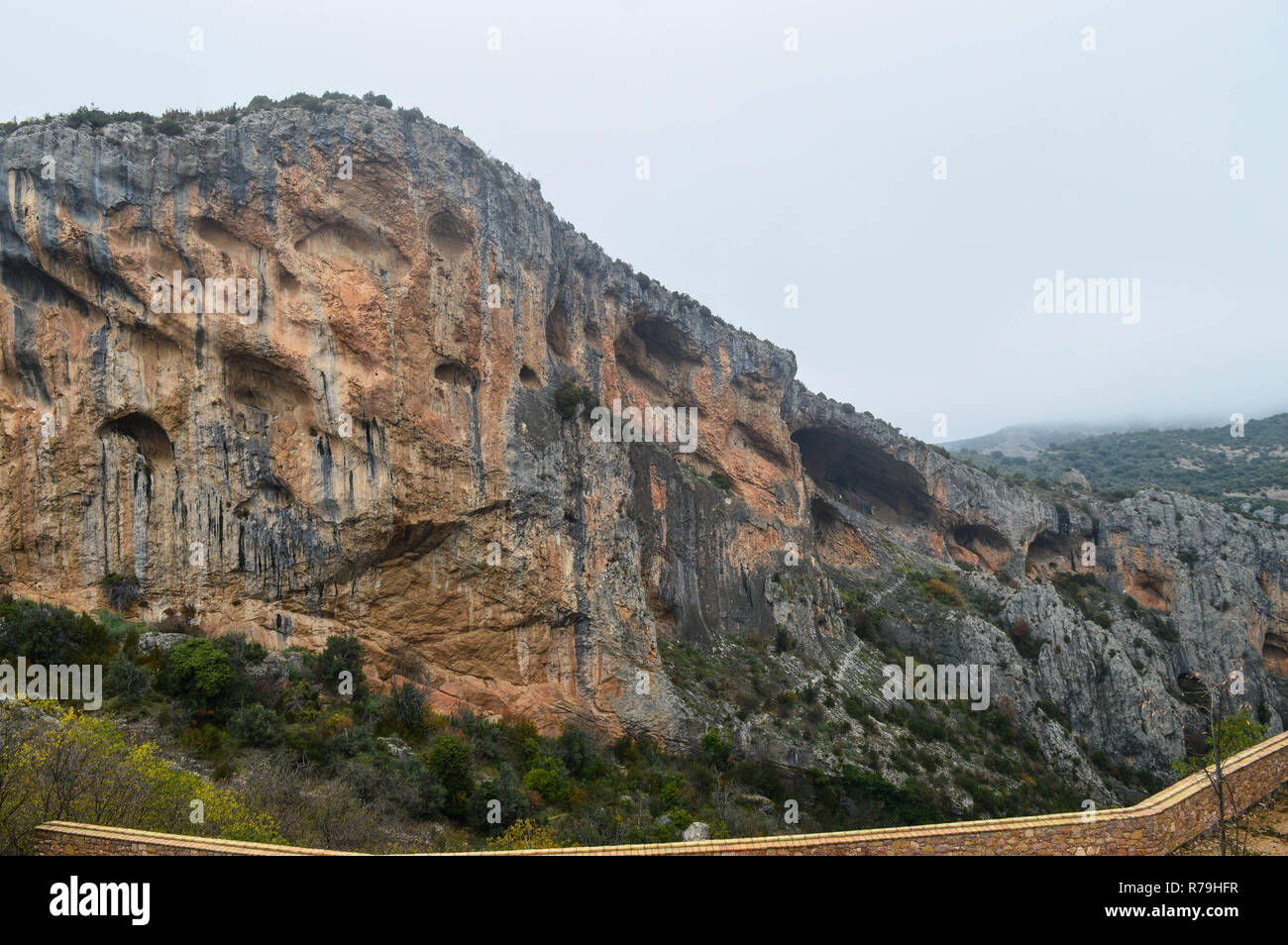 Trip to the Town of Alquezar Spain Stock Photo - Alamy