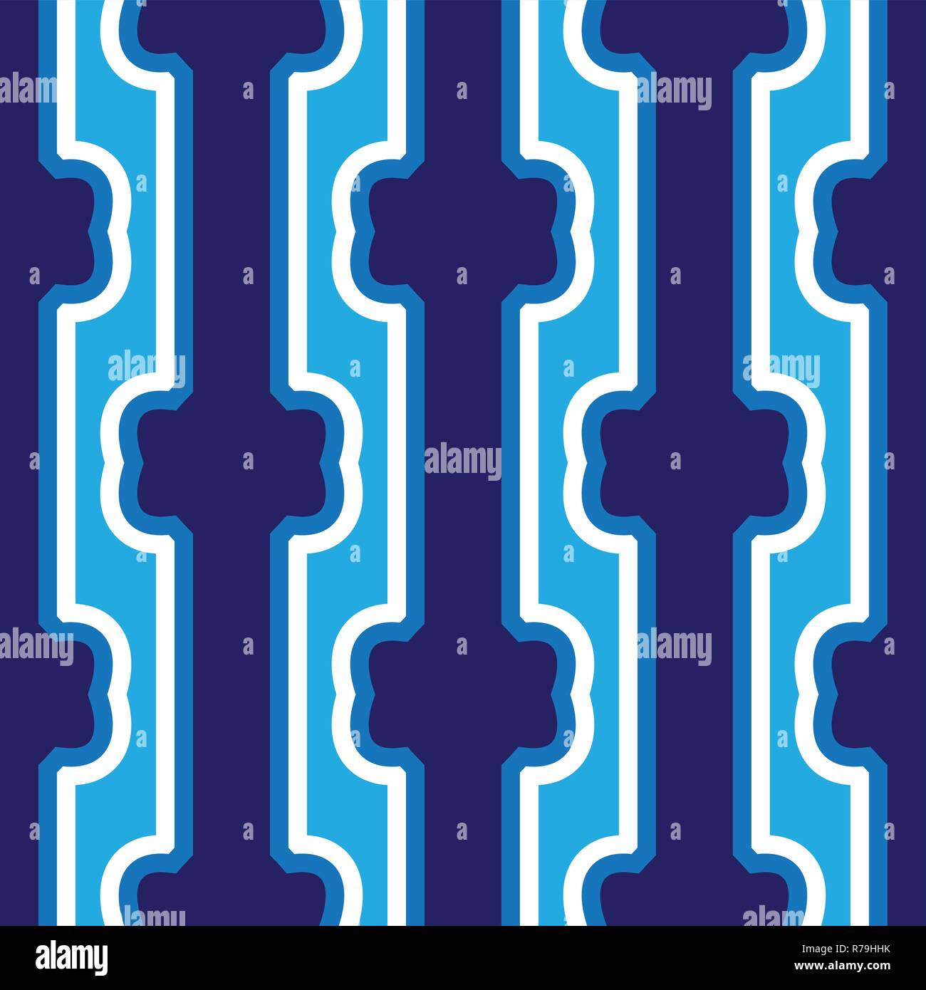 Abstract geometric blue pattern seamless Stock Vector Images - Alamy