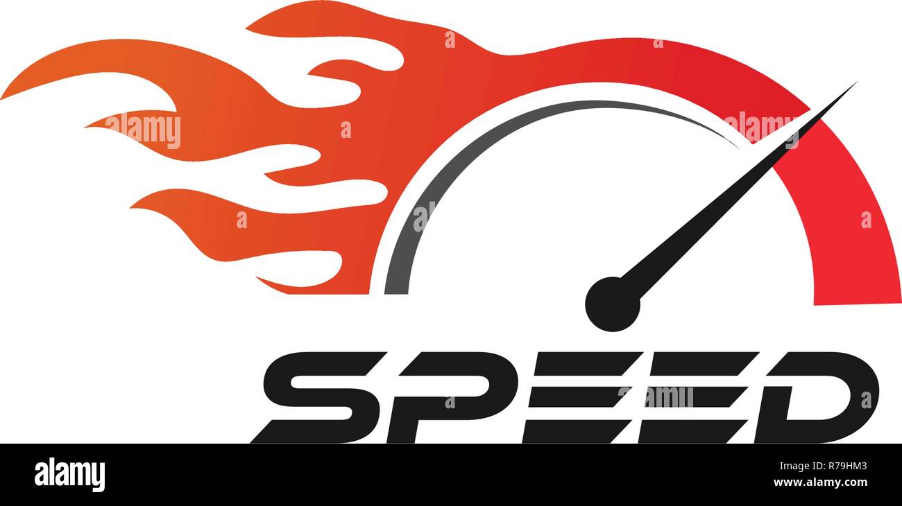 Tachometer logo vector hi-res stock photography and images - Alamy