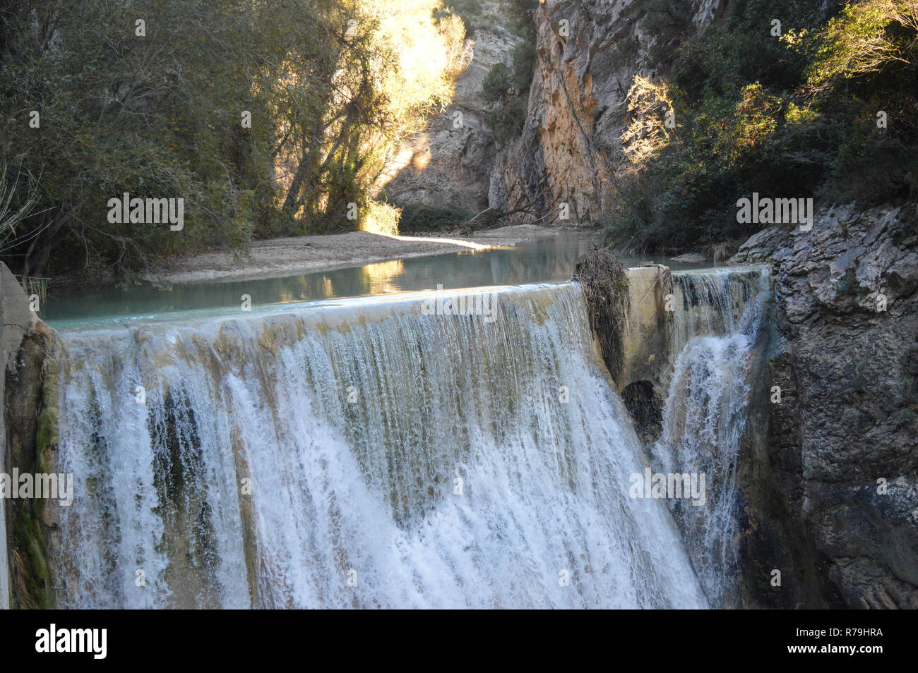 Trip to the Town of Alquezar Spain Stock Photo - Alamy