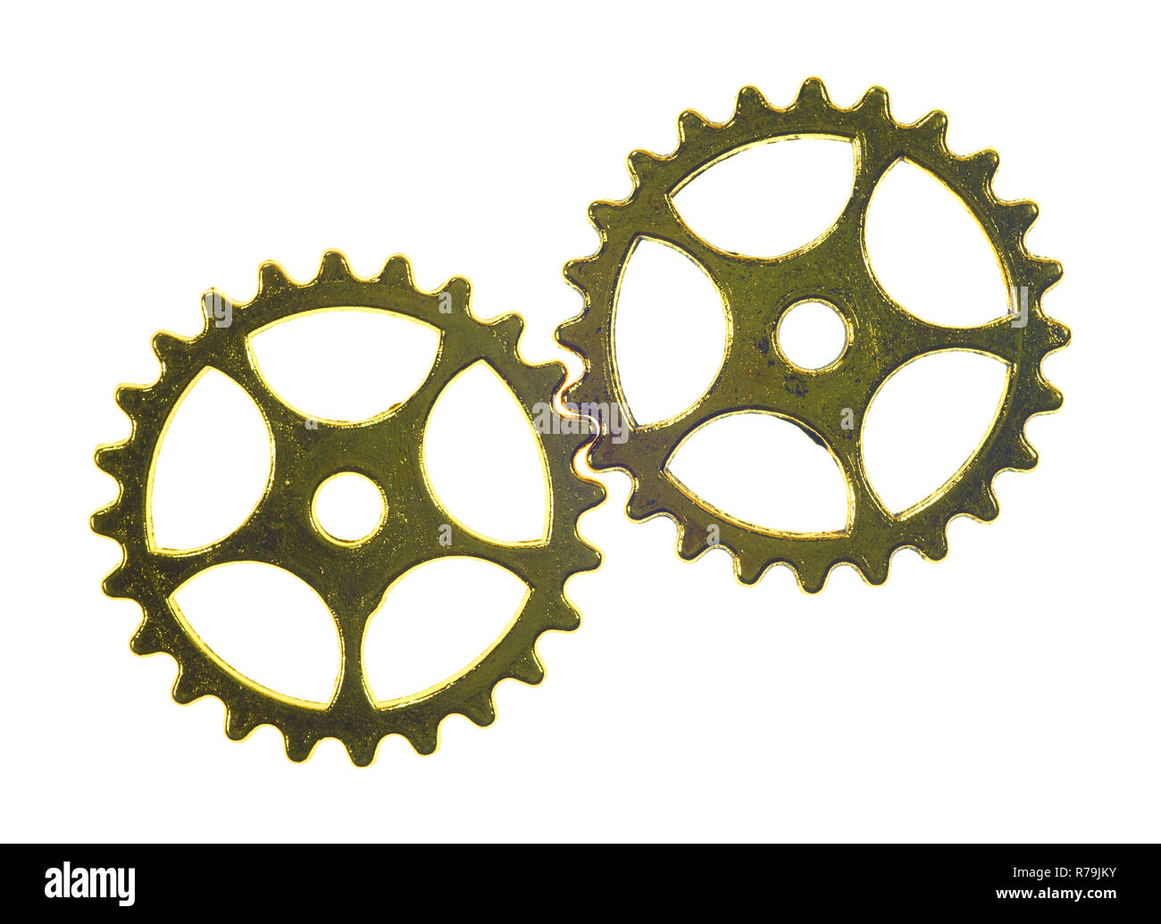 Gears symbol Cut Out Stock Images & Pictures - Alamy