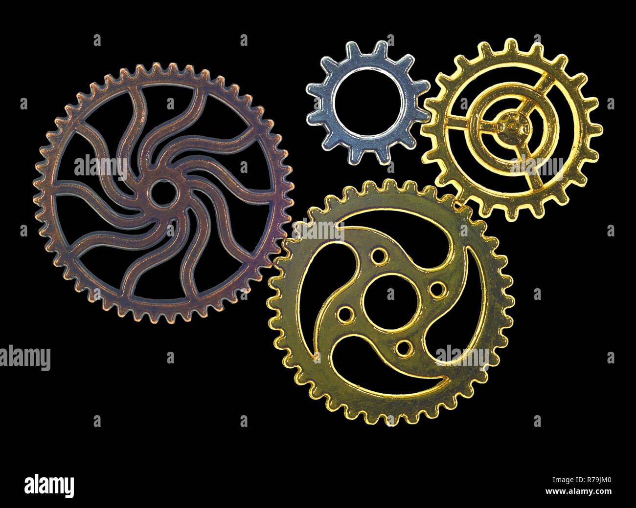 Gears symbol concept motion hi-res stock photography and images - Alamy