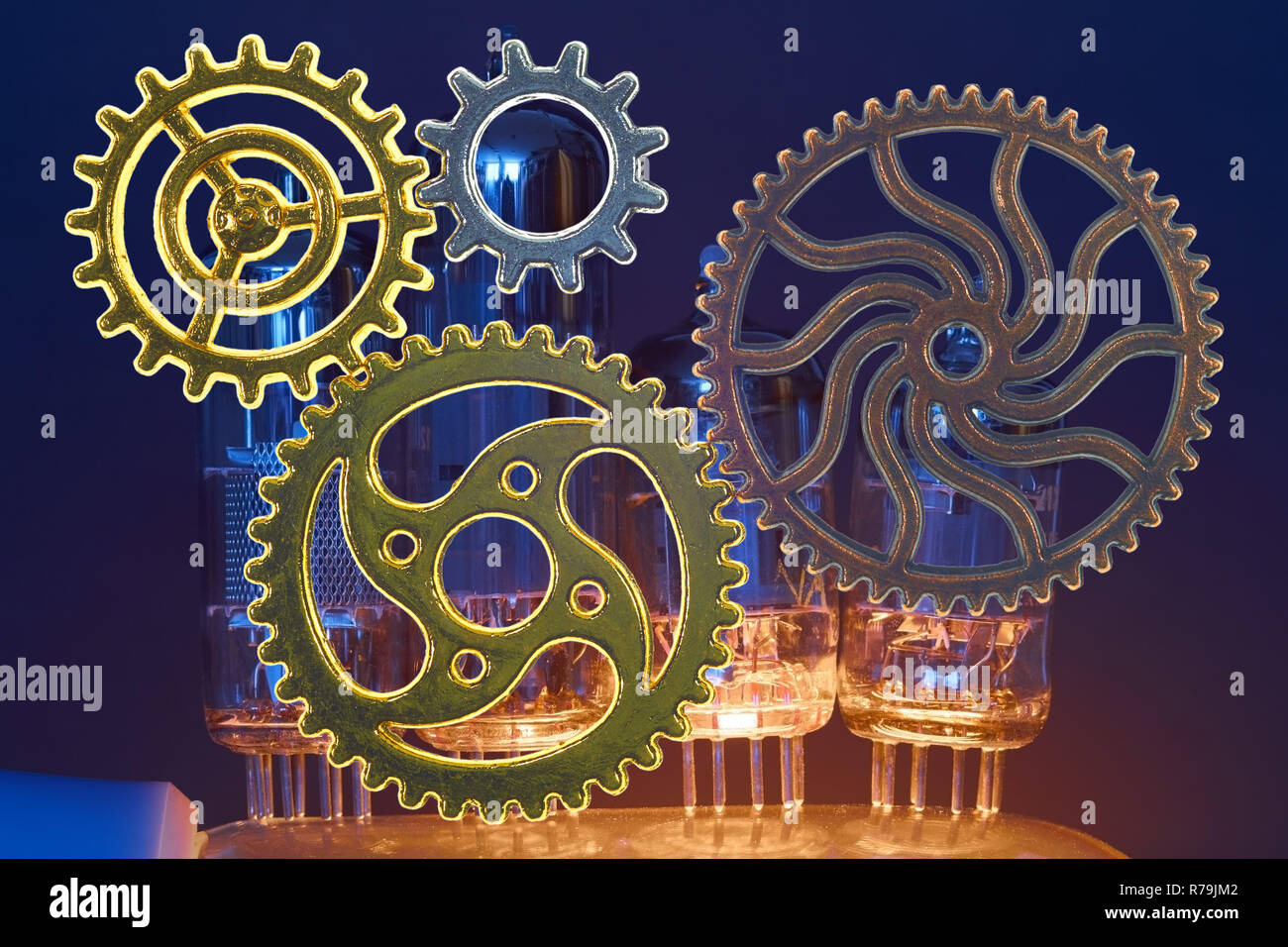 Retro mechanics hi-res stock photography and images - Alamy