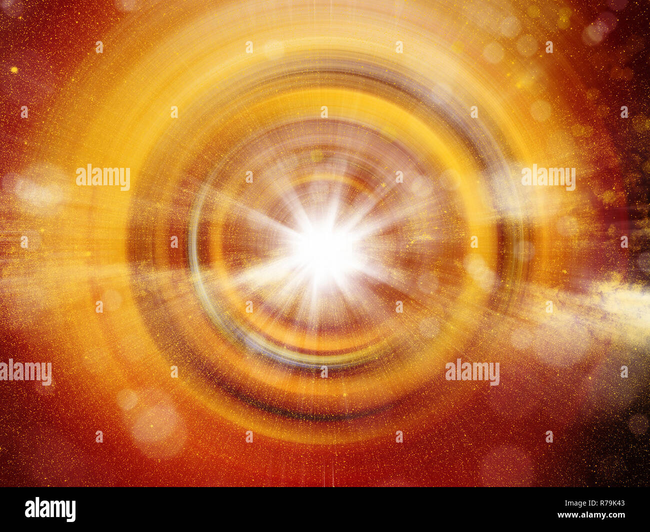 power of light vortex Stock Photo - Alamy