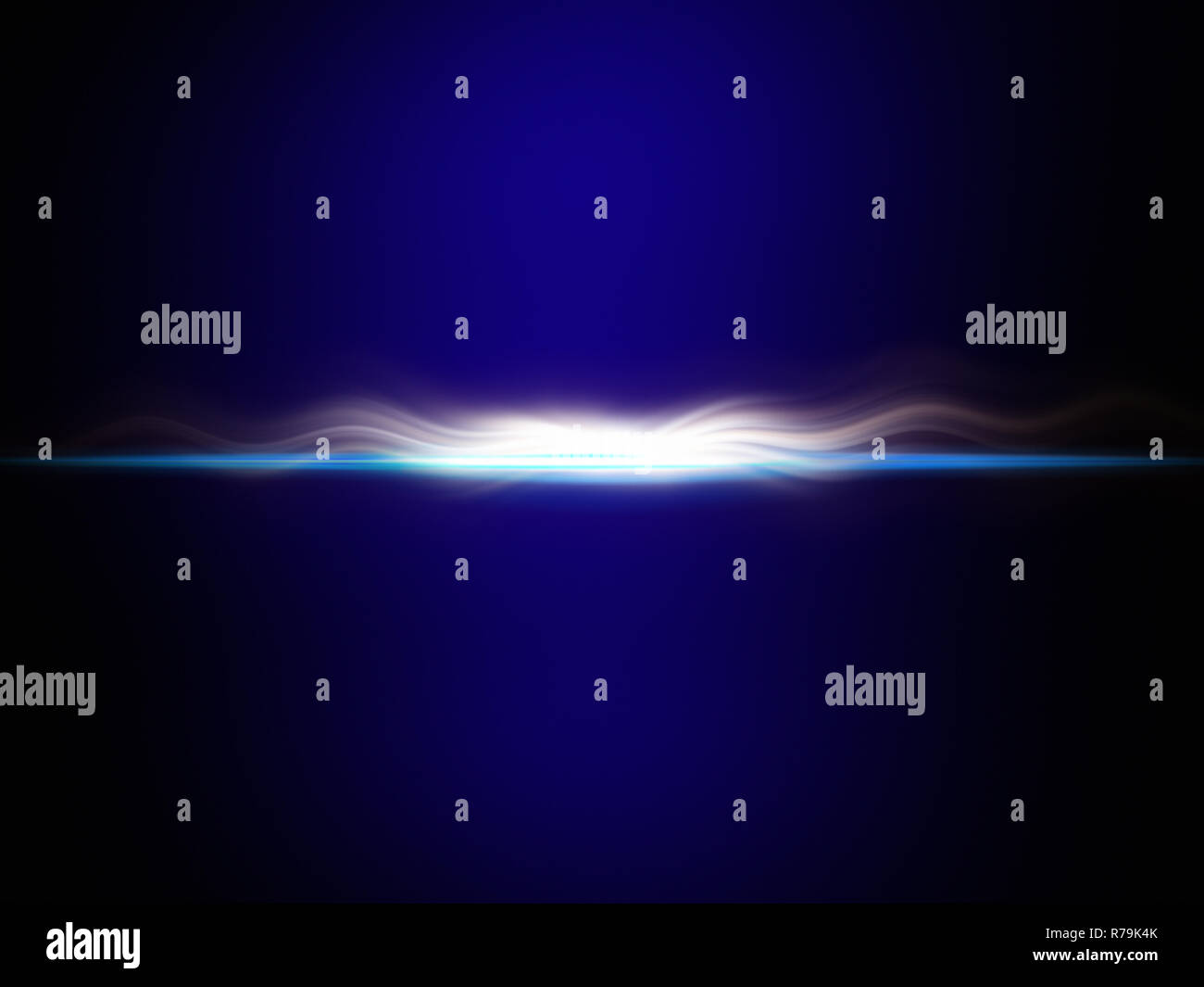 abstract lights in blue Stock Photo - Alamy
