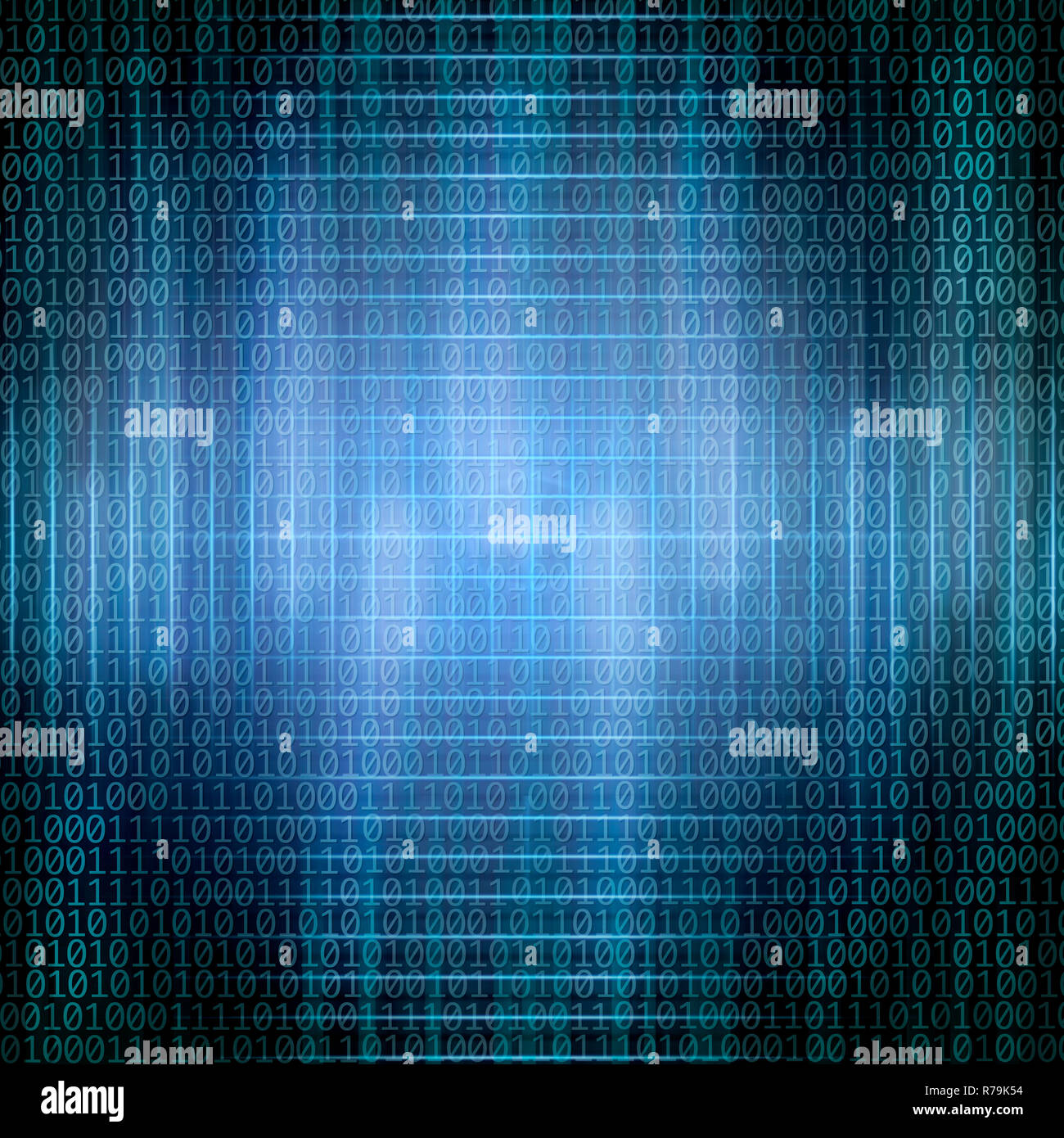 binary code and lights Stock Photo - Alamy
