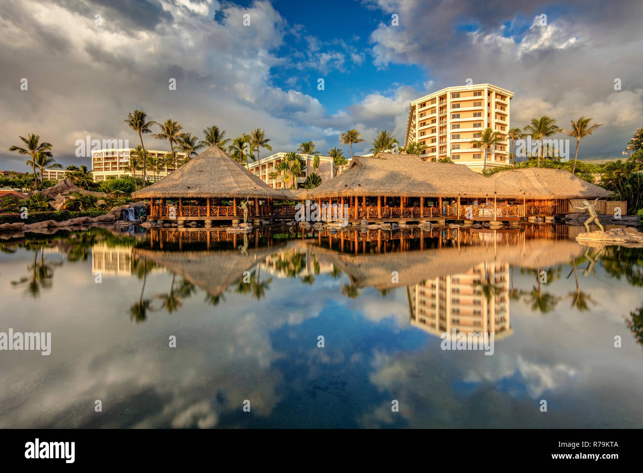 Luxury tropical resort Stock Photo - Alamy