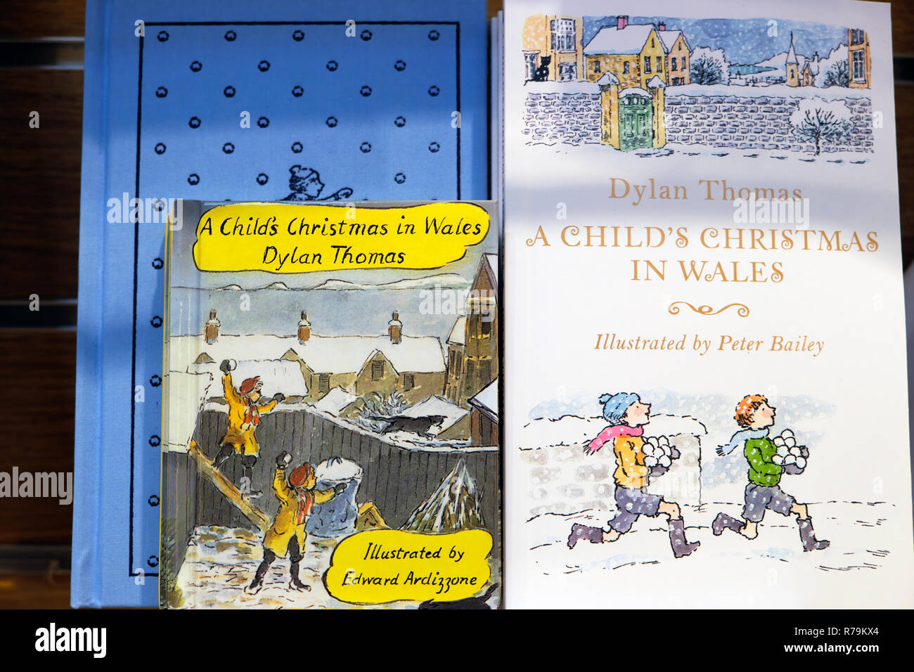 Front cover of A Child's Christmas in Wales book by Welsh author Dylan ...