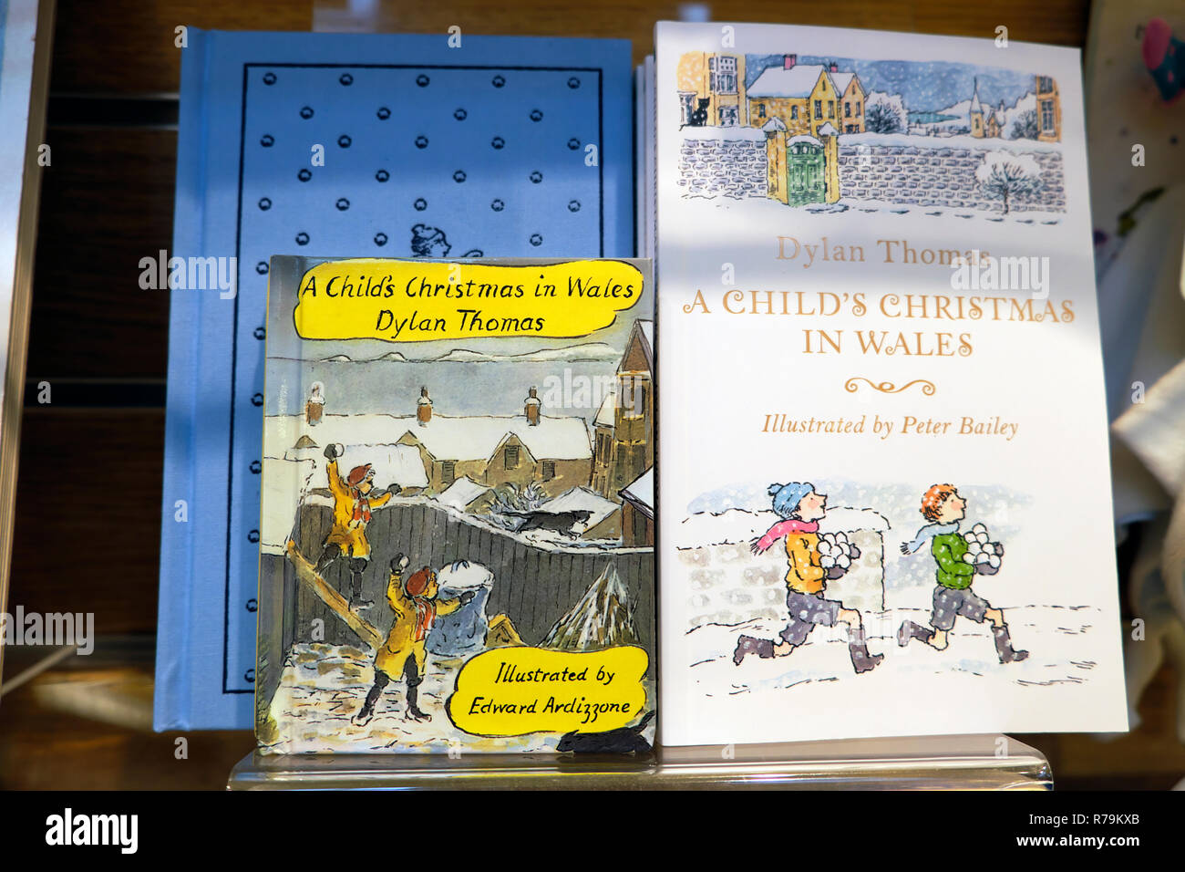 Front cover of A Child's Christmas in Wales book by Welsh author Dylan ...