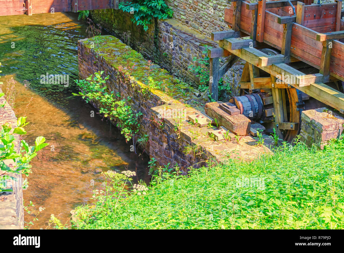Water wheel history hydropower hi-res stock photography and images - Alamy