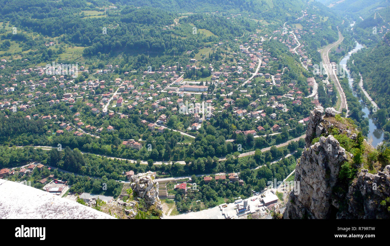 Amazing Landscape with Iskar Gorge, Balkan Mountains, Bulgaria Stock ...