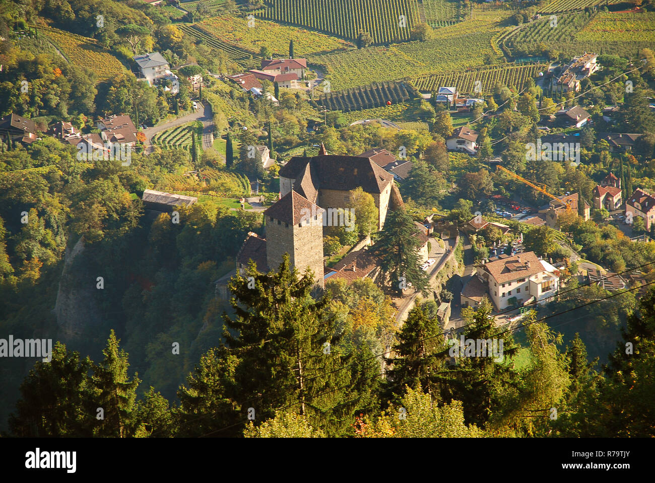 Brunnenburg castle hi-res stock photography and images - Alamy