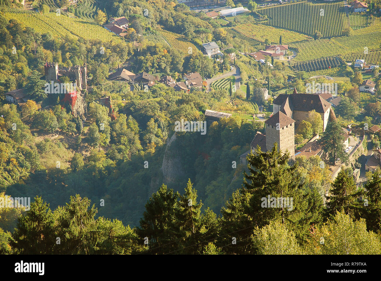 Brunnenburg castle hi-res stock photography and images - Alamy
