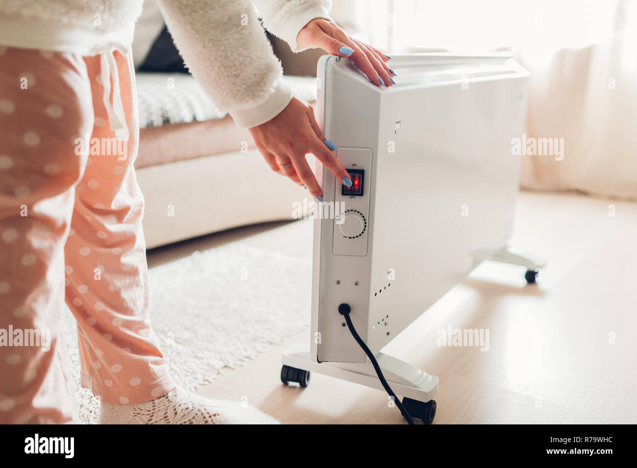 Turn the heat on hi-res stock photography and images - Alamy