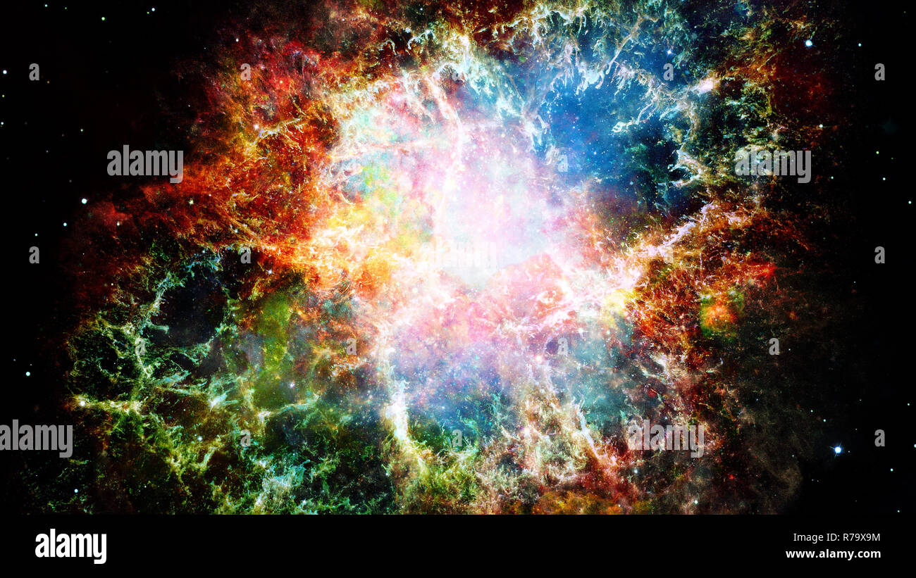 Small part of an star field of space. Elements of this image furnished ...