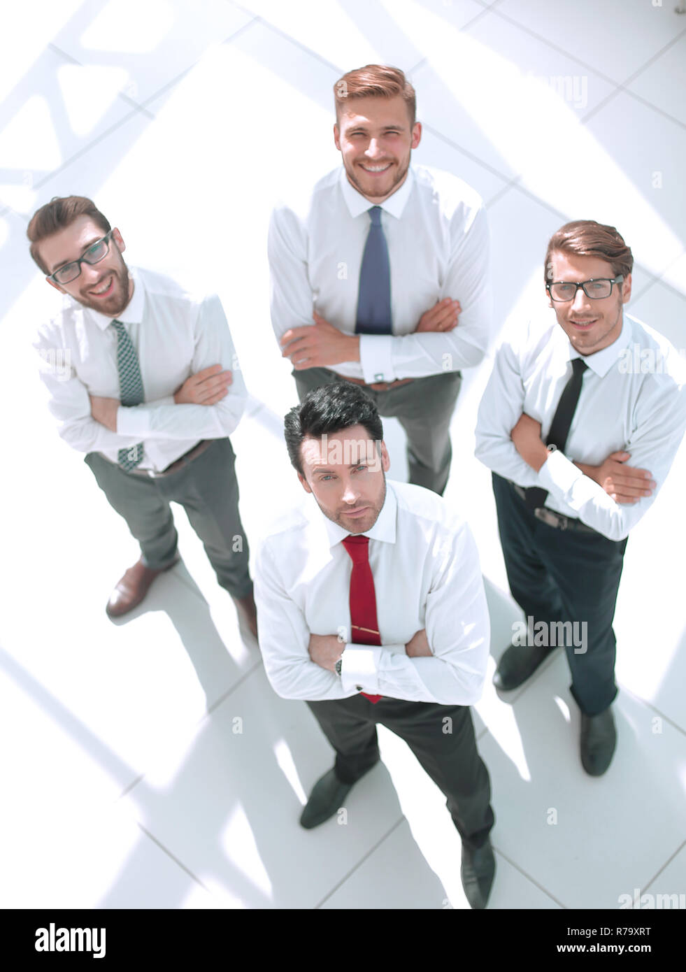 Top view successful business team hi-res stock photography and images ...