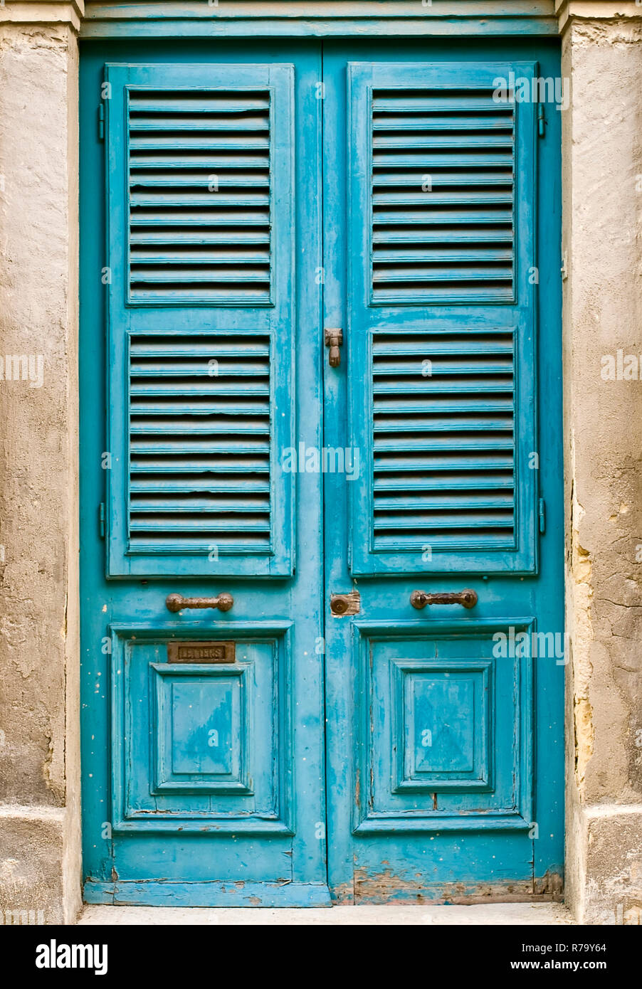 Malta House of Character Stock Photo - Alamy