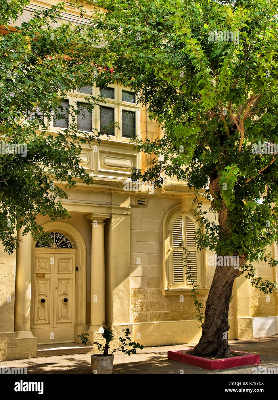Malta House of Character Stock Photo - Alamy