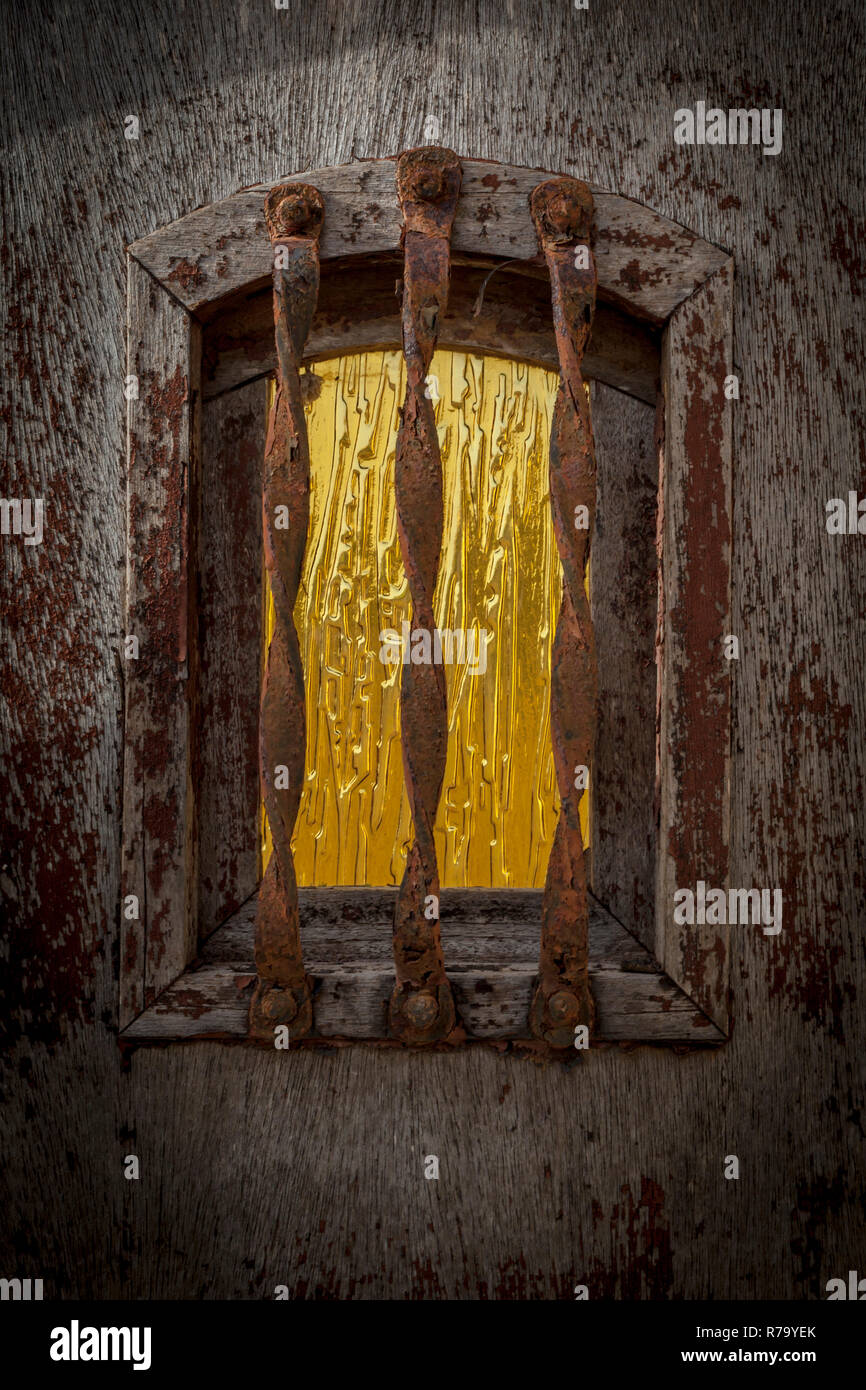 Wooden prison hi-res stock photography and images - Alamy