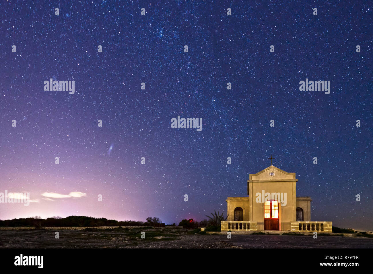 L-Rdum tal-Madonna Chapel Stock Photo - Alamy