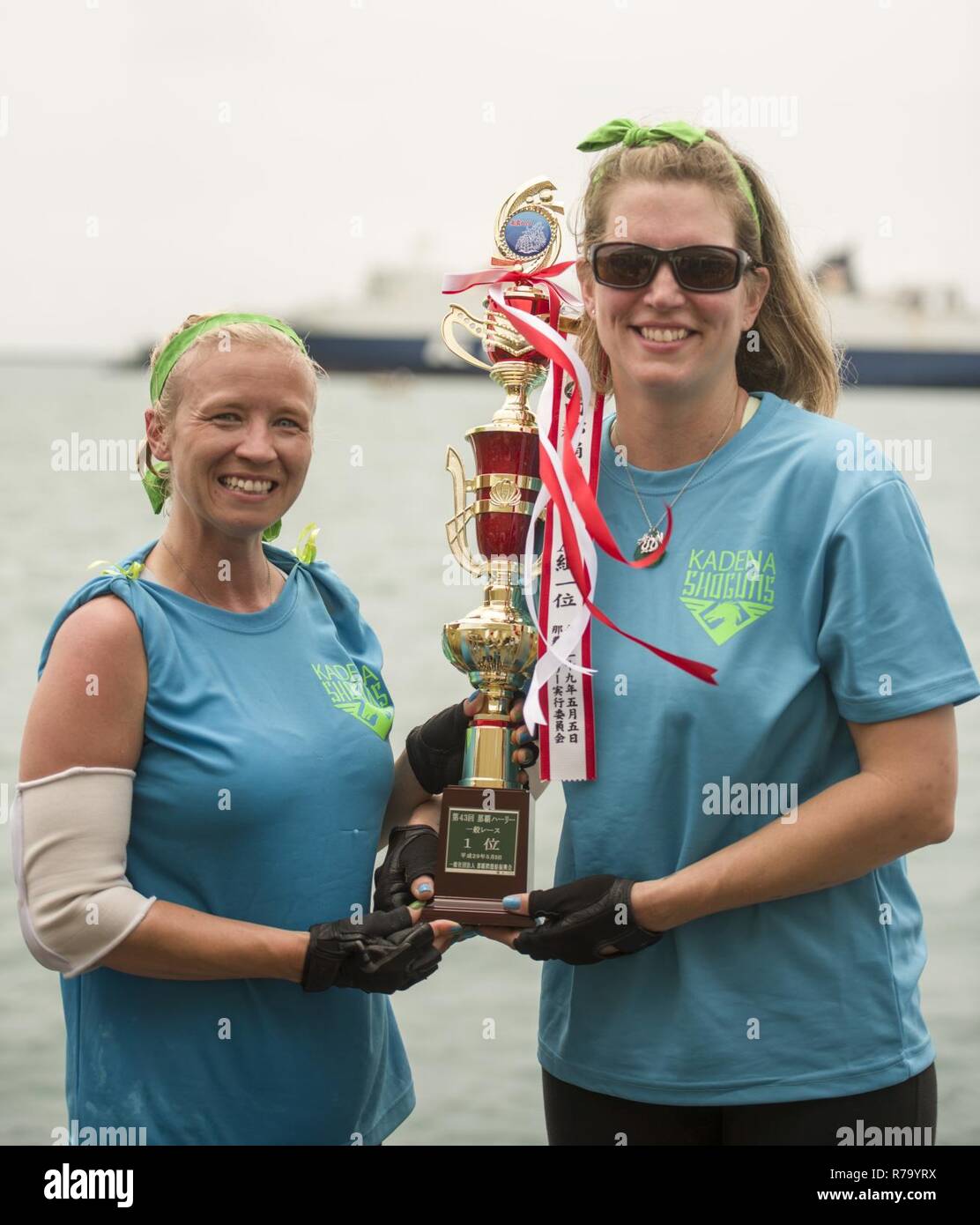 Jessica Bone and Sherry Sawyer, Kadena Shoguns’s Women’s Dragon Boat ...
