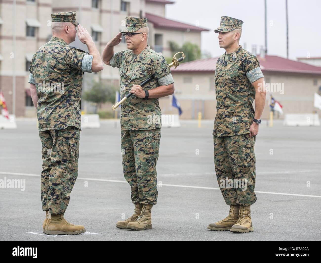 U.S. Marine Corps Sgt. Maj. Christopher Slattery, Sgt. Maj. of 3rd ...