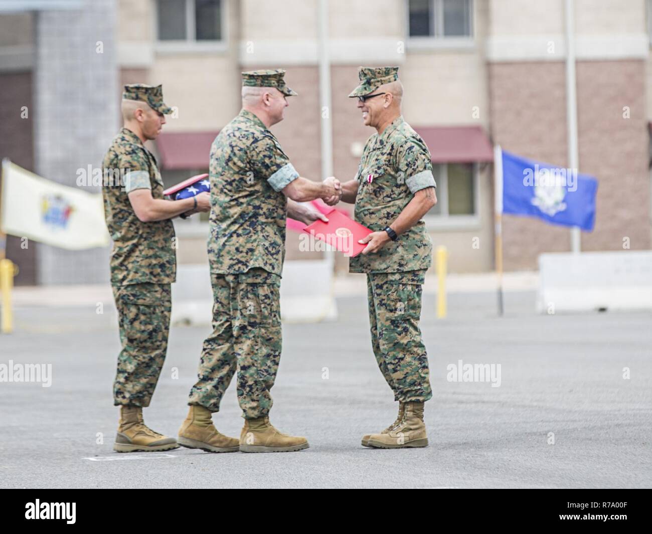 U.S. Marine Corps Sgt. Maj. Christopher Slattery, Sgt. Maj. of 3rd ...